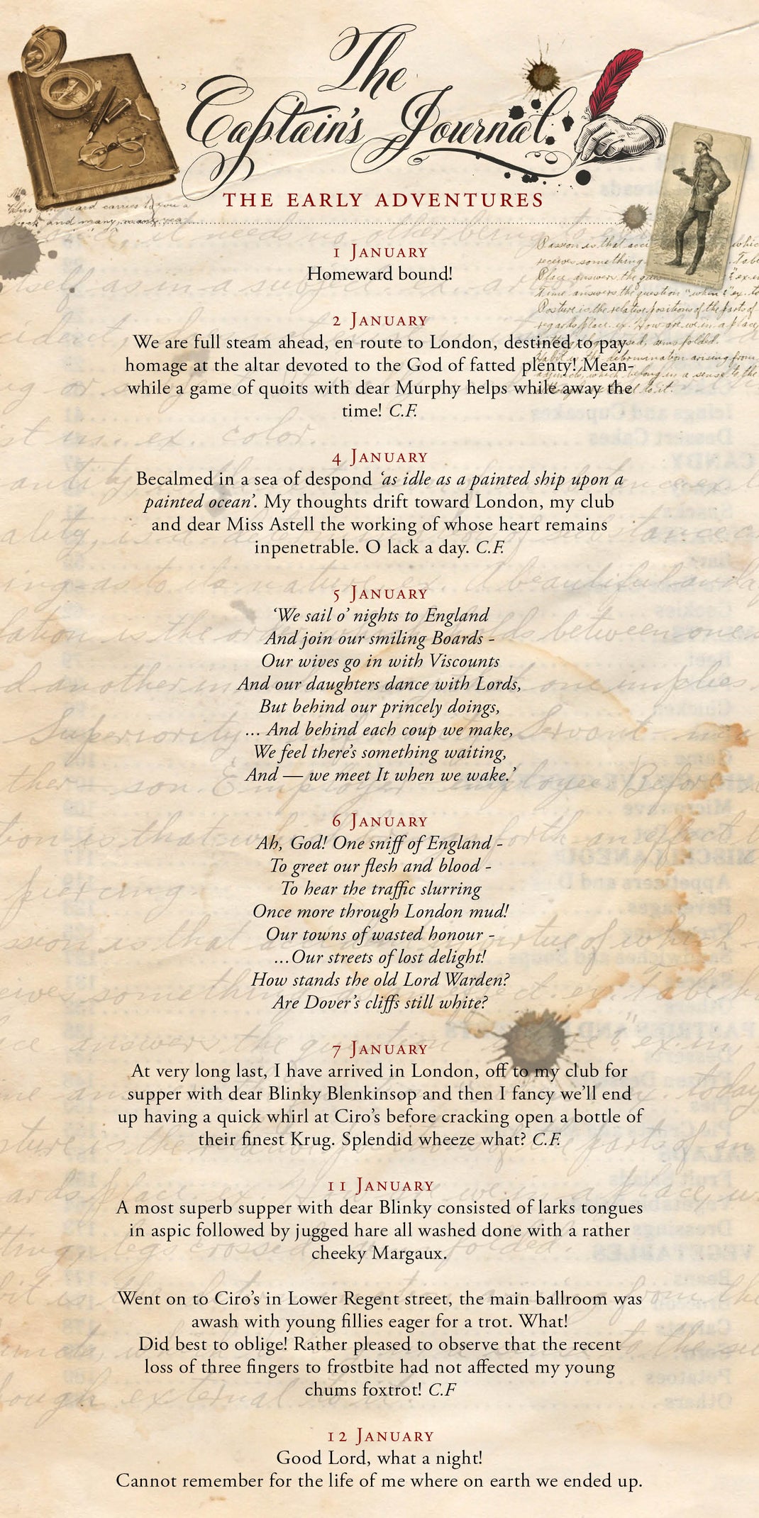 Captain Fawcett's Journal