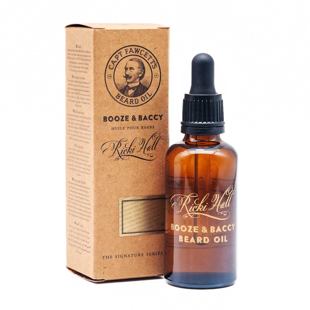 Booze & Baccy Beard Oil 50ml | Captain Fawcett